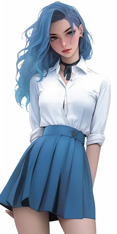 2D Fashion Modern Model Character Outfits Midjourney Prompt | PromptBase