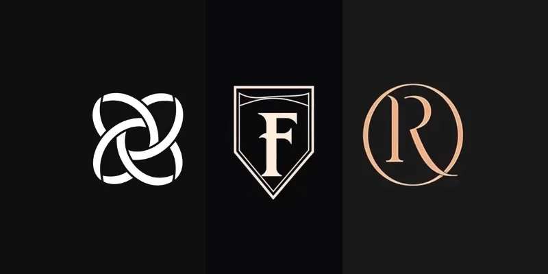 Modern Typographic Letters Corporate Logos Midjourney Prompt | PromptBase