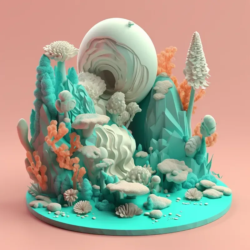 Clay Visuals In Adobe Style Midjourney Prompt | PromptBase