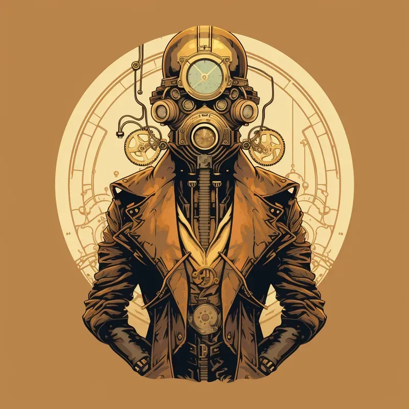 Steampunk Prints Midjourney Prompt | PromptBase