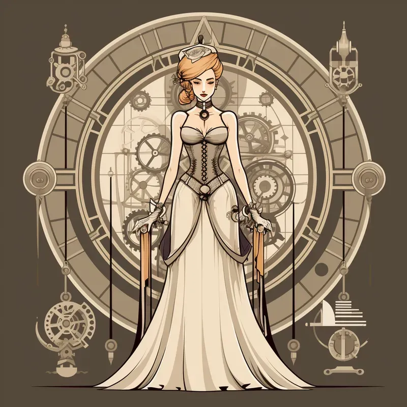 Steampunk Prints Midjourney Prompt | PromptBase