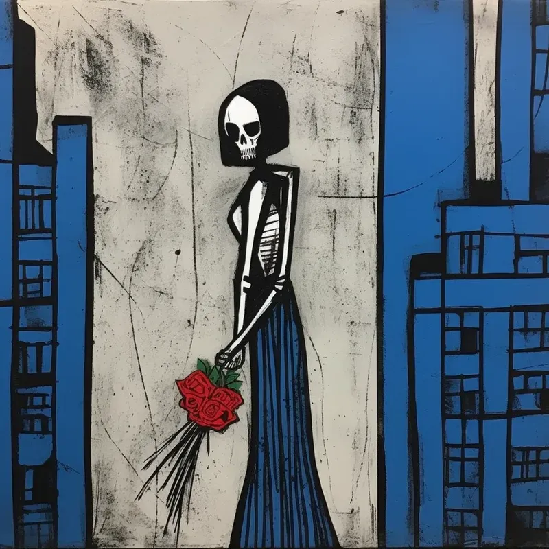 Expressionism And Post-war Aesthetics Midjourney Prompt | PromptBase