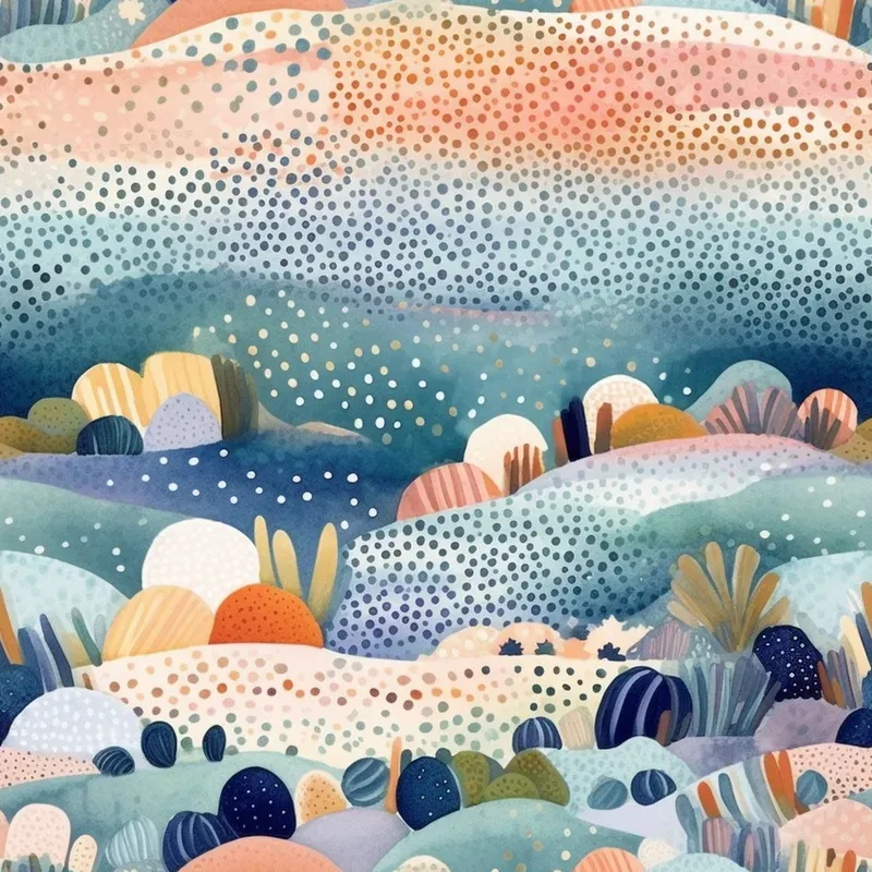 Seamless Landscape Patterns Midjourney Prompt | PromptBase