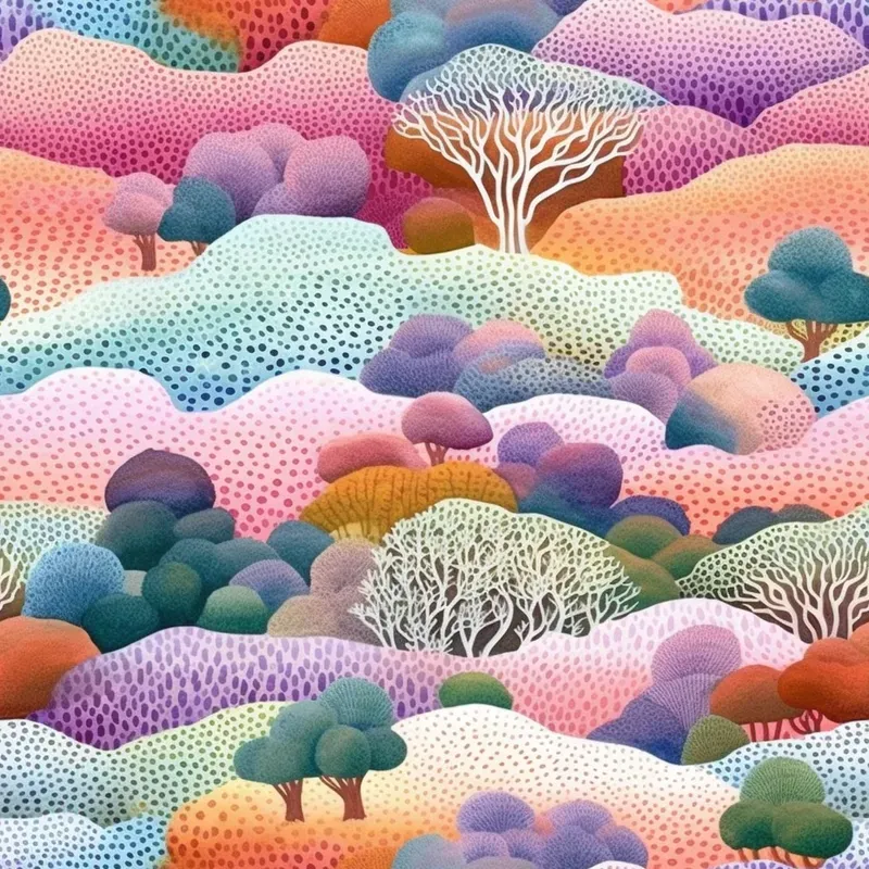 Seamless Landscape Patterns Midjourney Prompt | PromptBase