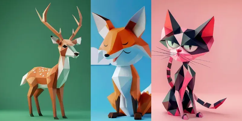 3D Paper Characters Midjourney Prompt | PromptBase