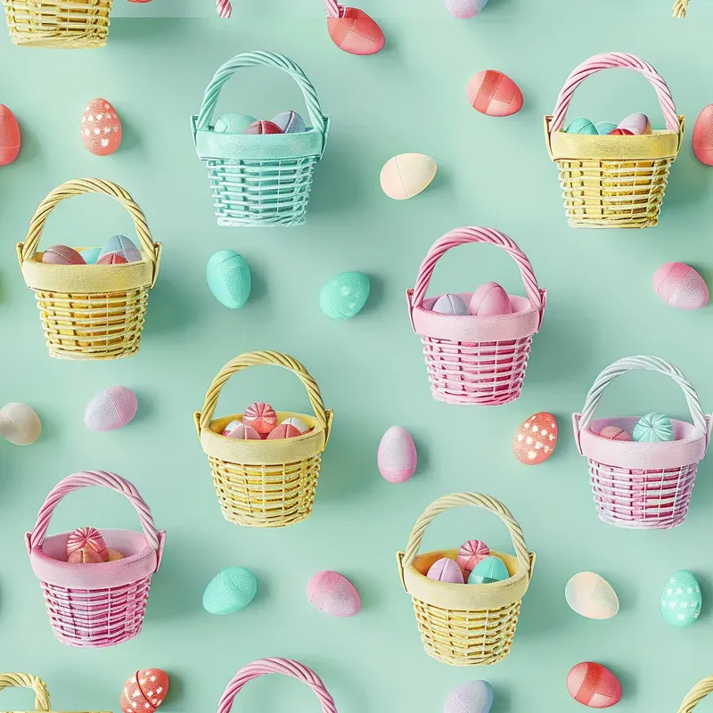 Easter Patterns Midjourney Prompt | PromptBase