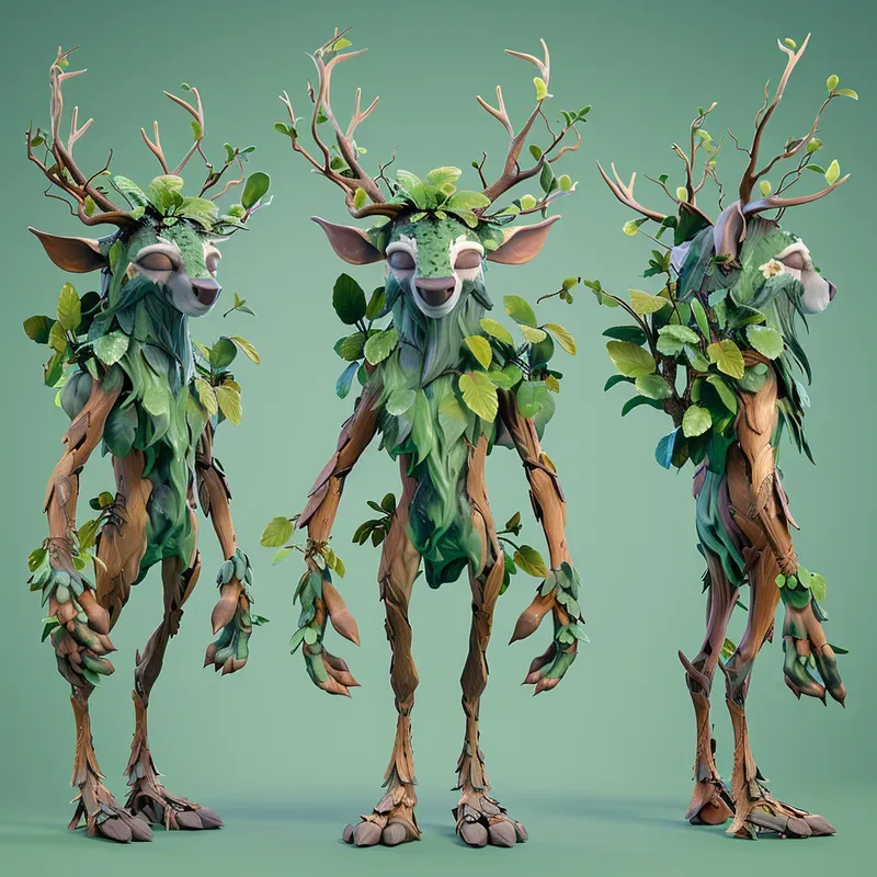 4D Character Designs Midjourney Prompt | PromptBase