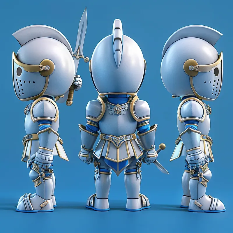 4D Character Designs Midjourney Prompt | PromptBase