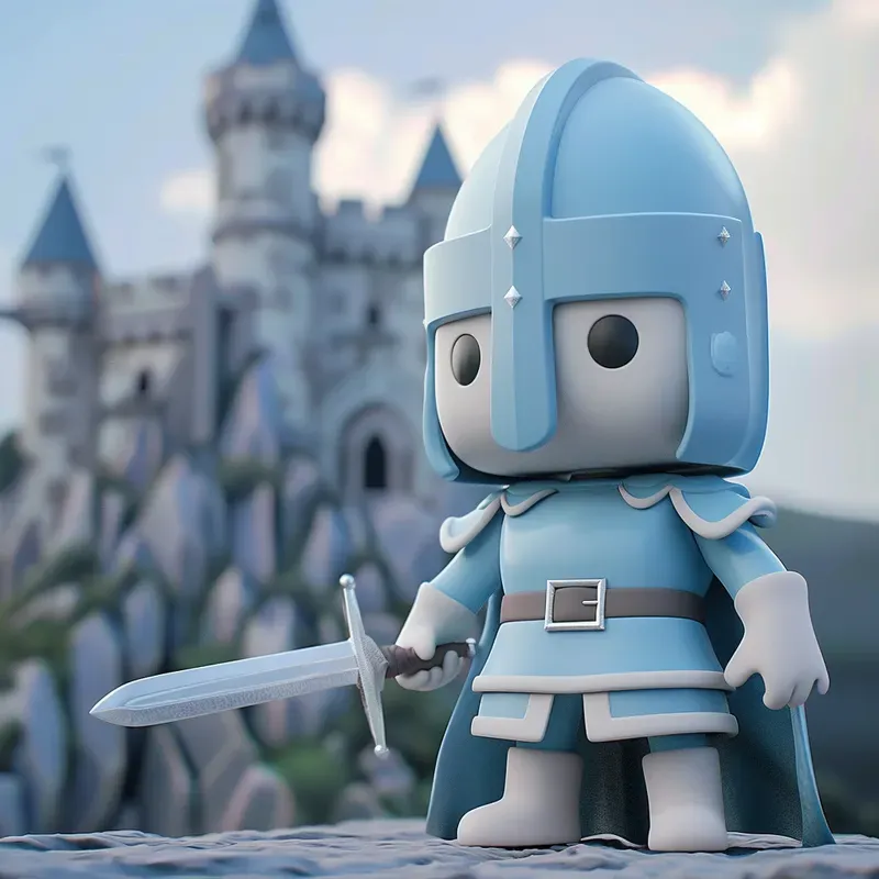 Cute Blind Box 3D Characters Midjourney Prompt | PromptBase