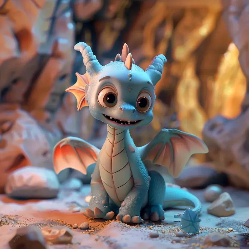 Cute Blind Box 3D Characters Midjourney Prompt | PromptBase