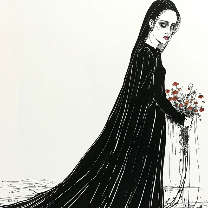 Intricate Ink Drawings Midjourney Prompt | PromptBase