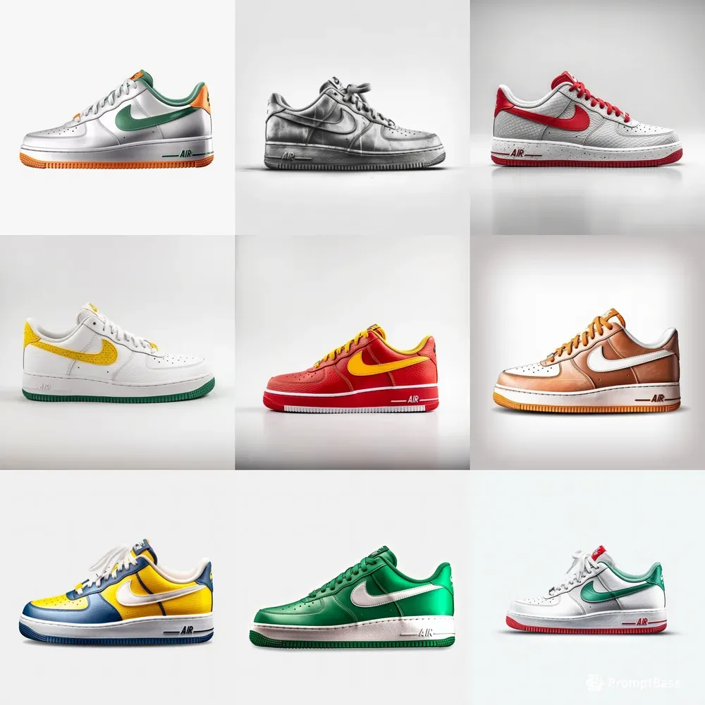 Nike Sneaker Designs Midjourney Prompt | PromptBase
