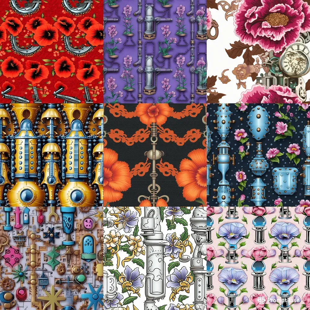 Bionic Patterns Midjourney Prompt | PromptBase