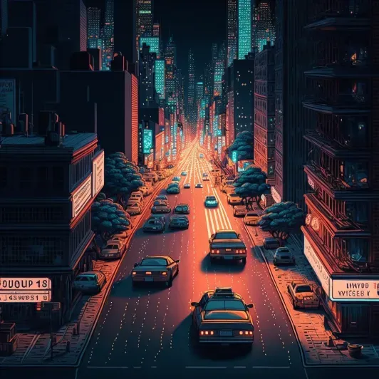 Realistic Pixel Art Landscapes Midjourney Prompt | PromptBase