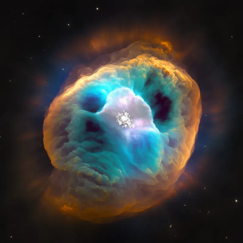 Hubble Space Nebula Shots Midjourney Prompt | PromptBase