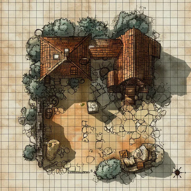 Dungeons And Dragons Grid Battle Maps Midjourney Prompt | PromptBase Dungeons And Dragons Grid Battle Maps Midjourney Prompt | PromptBase