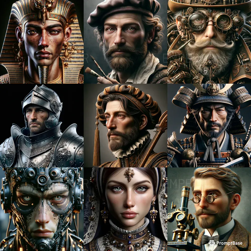 Photoreal Portraits Of Any Characters DALL·E Prompt | PromptBase