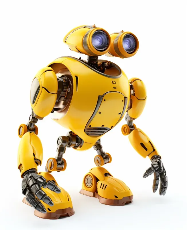 Whimsical Robot Characters Pixar Style Midjourney Prompt | PromptBase