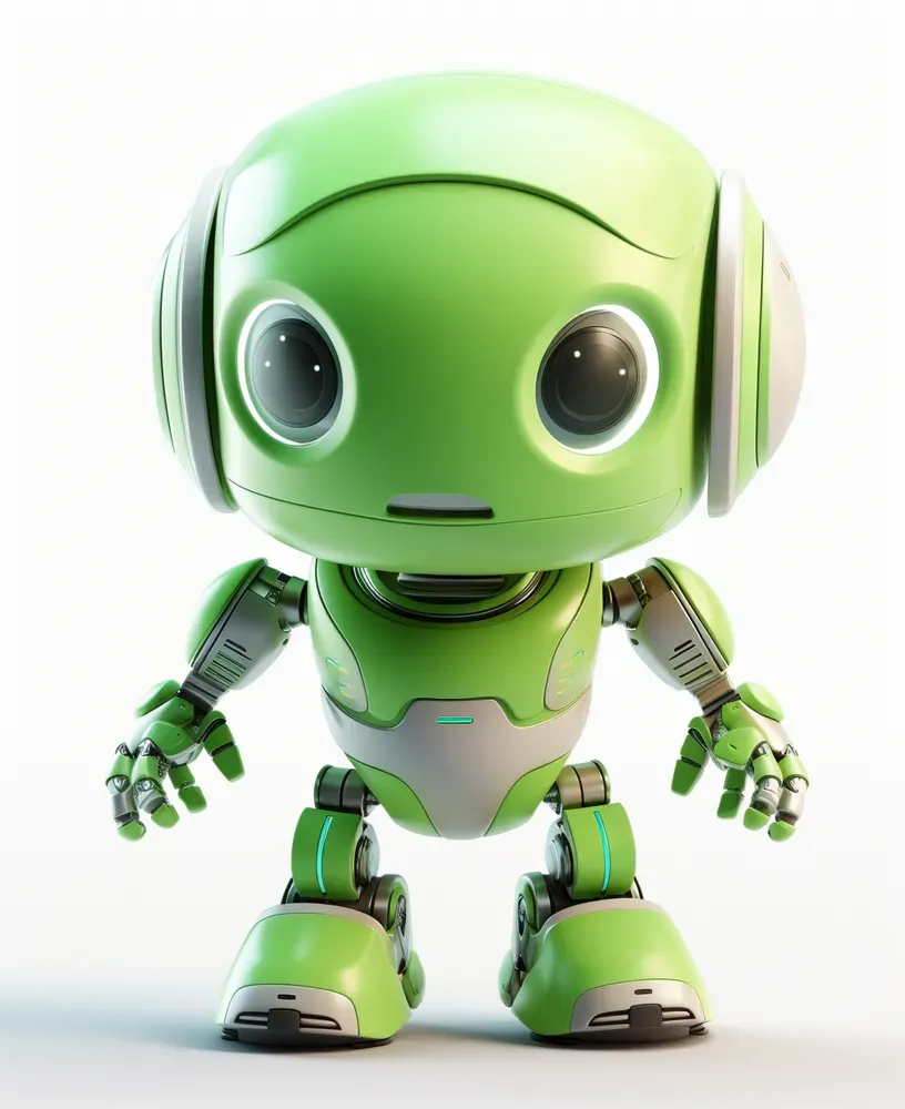 Whimsical Robot Characters Pixar Style Midjourney Prompt | PromptBase