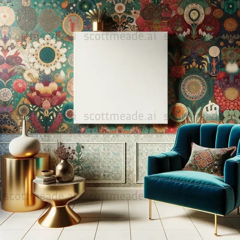 Endless Wall Art Mockups DALL·E Prompt | PromptBase