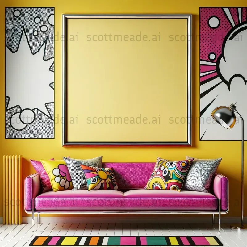Endless Wall Art Mockups DALL·E Prompt | PromptBase