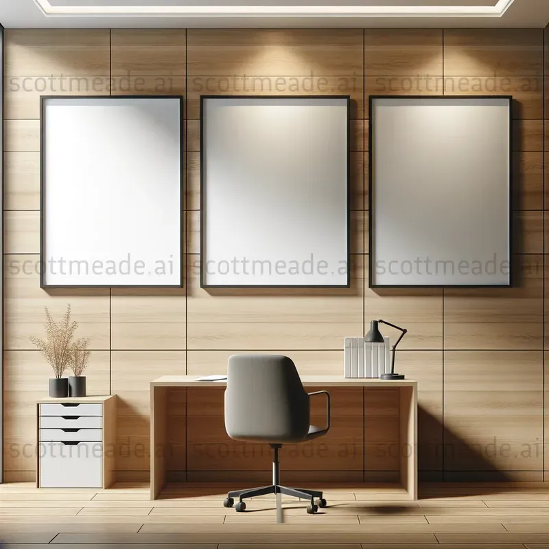 Endless Wall Art Mockups DALL·E Prompt | PromptBase