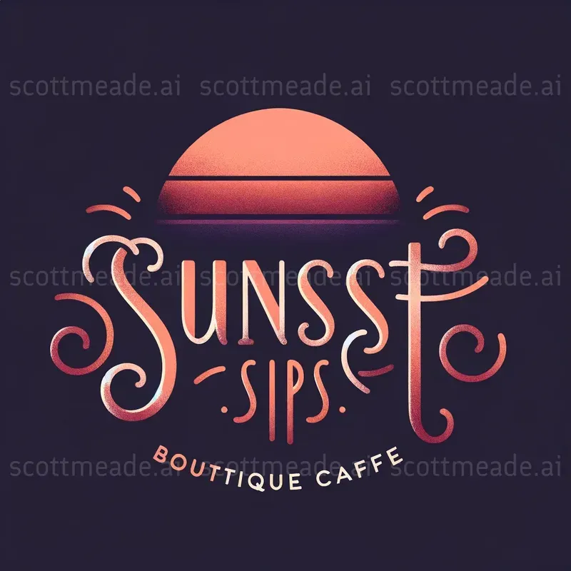 Endless Muted Gradient Logos DALL·E Prompt | PromptBase