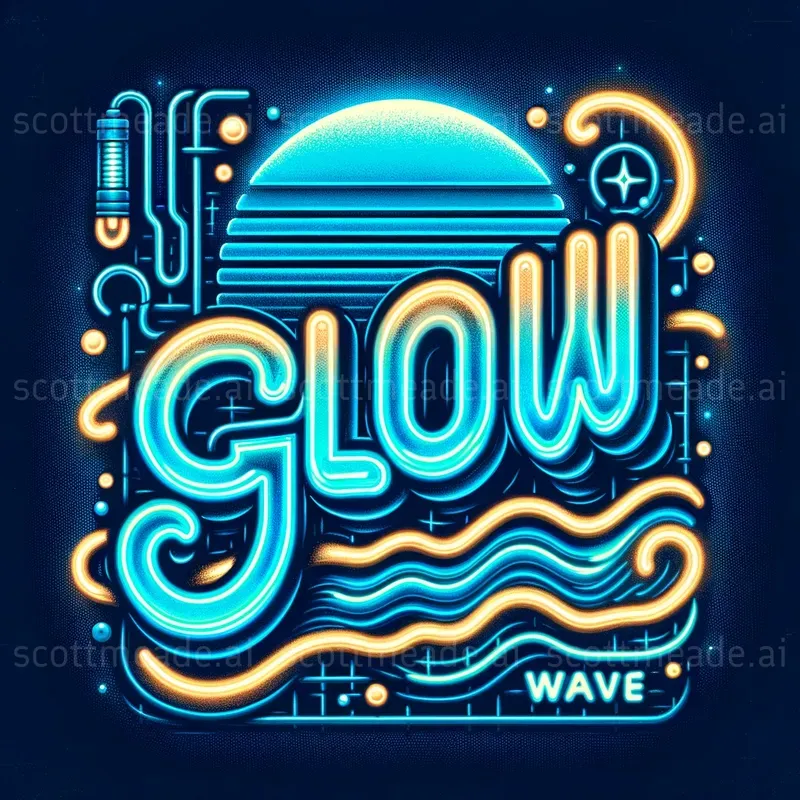 Retro Wave Typography Designs DALL·E Prompt | PromptBase