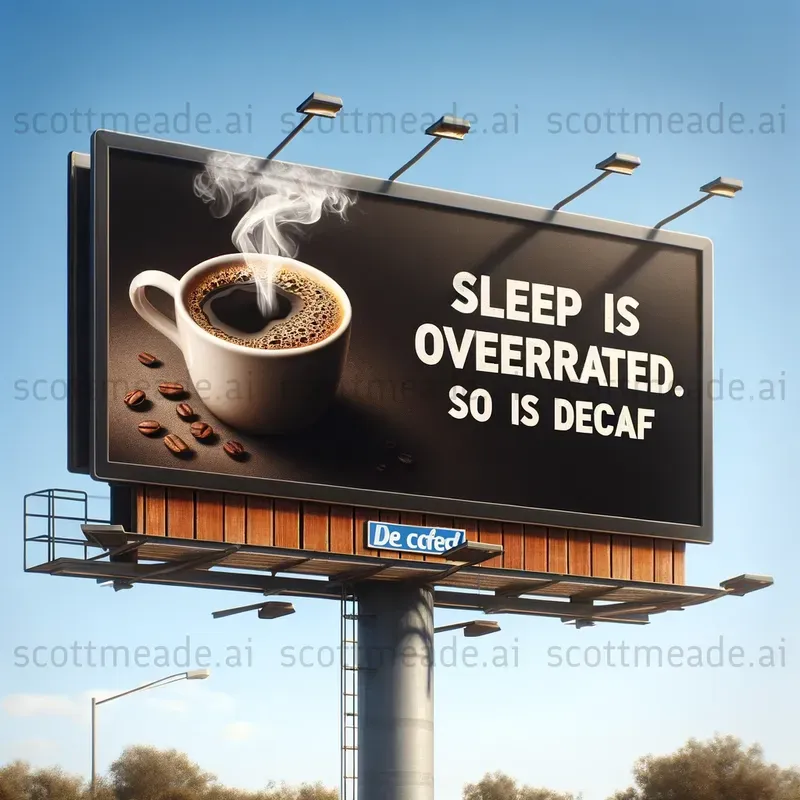 Realistic Billboard Designs DALL·E Prompt | PromptBase