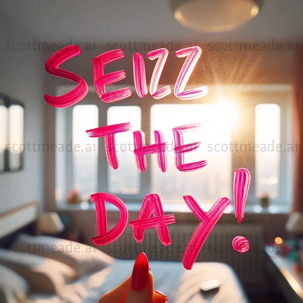 Lipstick Messages On Mirrors DALL·E Prompt | PromptBase