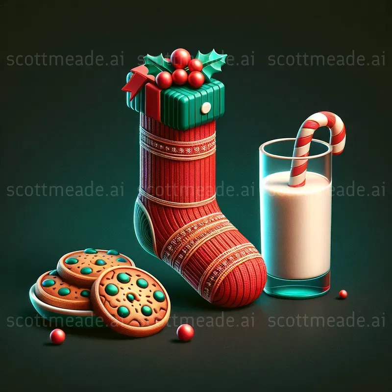 Festive 3D Christmas Ui Icons DALL·E Prompt | PromptBase