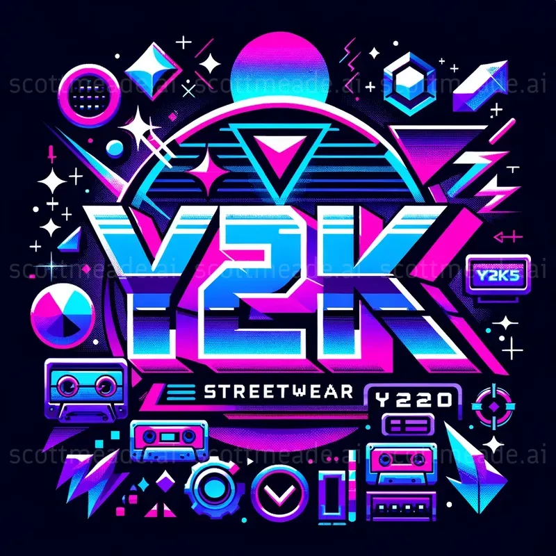 Y2k Aesthetics DALL·E Prompt | PromptBase