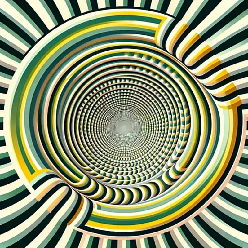 Mesmerizing Optical Illusions Kit DALL·E Prompt | PromptBase