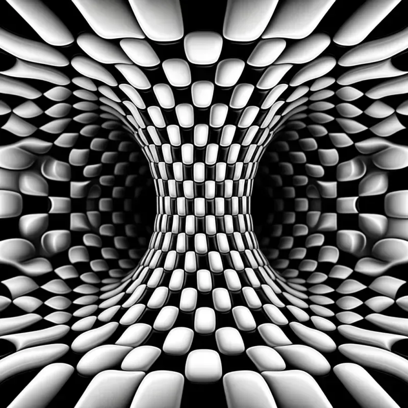 Mesmerizing Optical Illusions Kit DALL·E Prompt | PromptBase