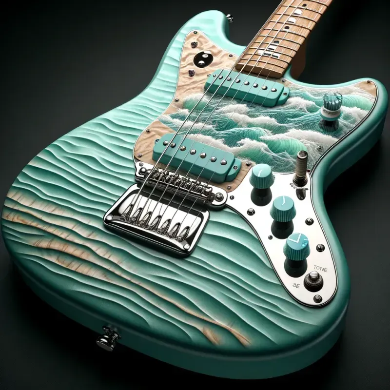 3D Custom Guitar Design Studio DALL·E Prompt | PromptBase