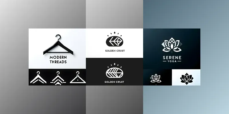 Minimalist Monochrome Logos And Icons Generator App | PromptBase