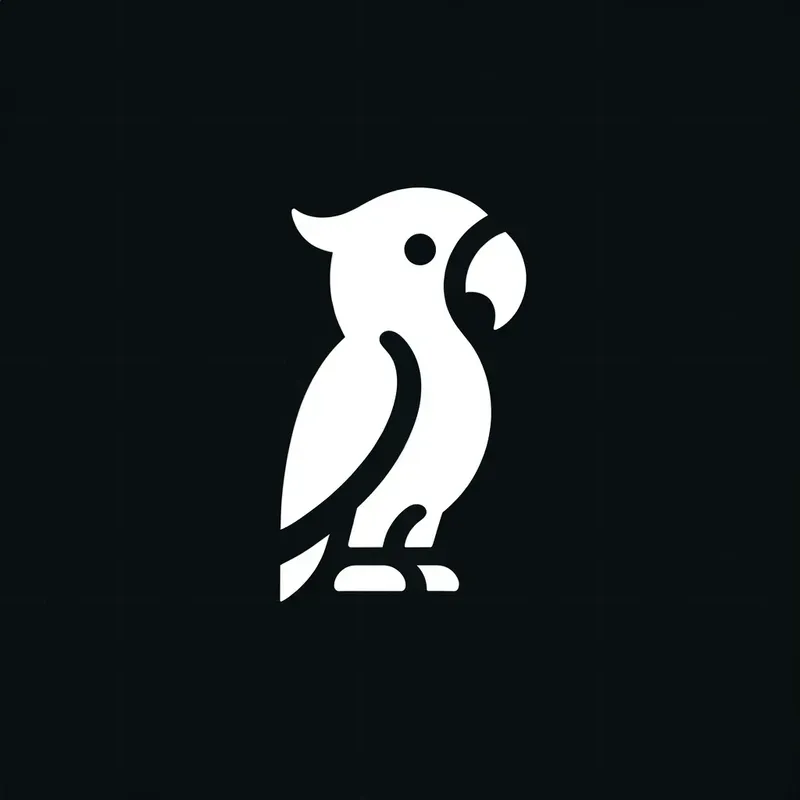 Simple Modern Monochrome Logos DALL·E Prompt | PromptBase