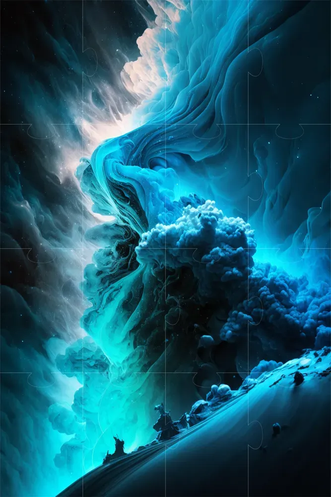 Ios Galaxy Wallpapers Midjourney Prompt | PromptBase