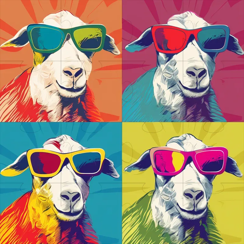 Pop Art Memes Midjourney Prompt | PromptBase