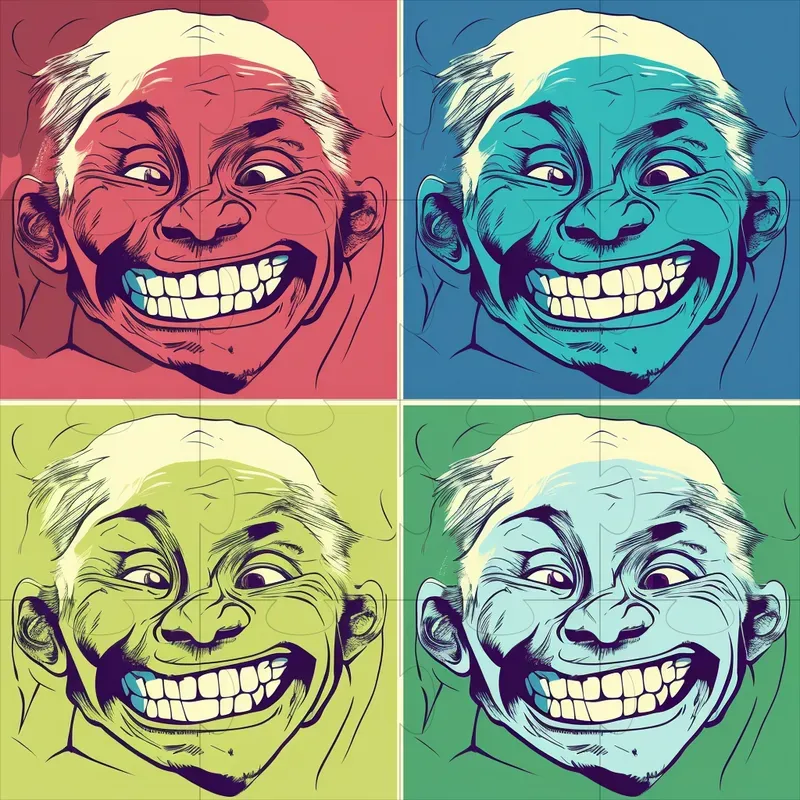 Pop Art Memes Midjourney Prompt | PromptBase