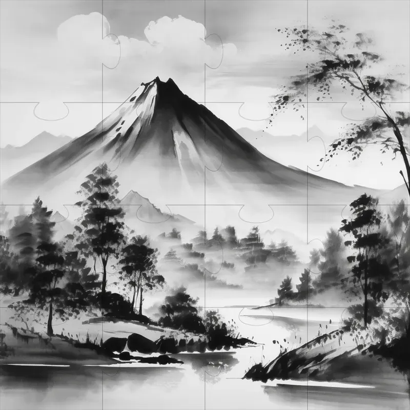 Japanese Ink Art Midjourney Prompt | PromptBase