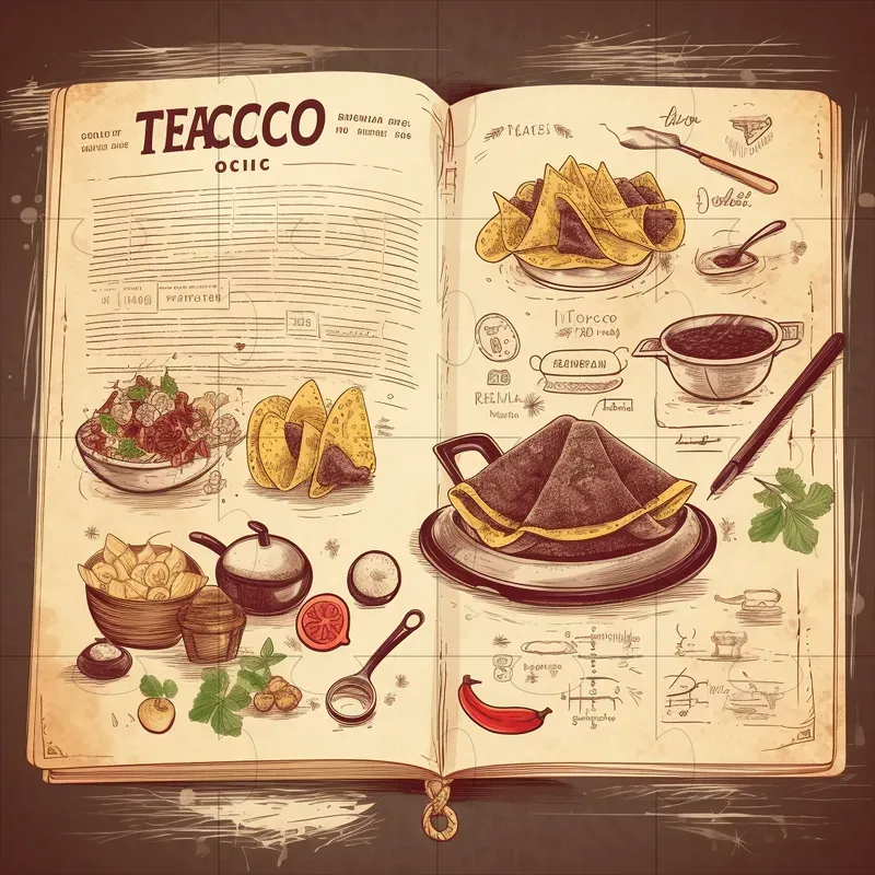 Old Recipe Paper Designs Midjourney Prompt | PromptBase