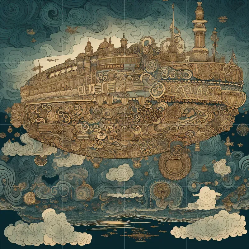 Intricate Bizarre Illustrations Midjourney Prompt | PromptBase