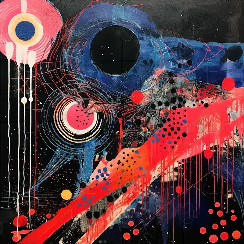 Weird Abstract Art Midjourney Prompt | PromptBase