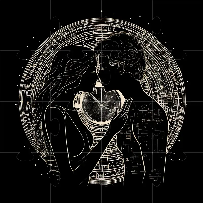 Celestial Cipher Art Midjourney Prompt | PromptBase