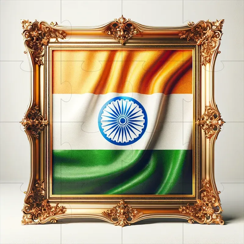 Flags In Luxurious Frames DALL·E Prompt | PromptBase