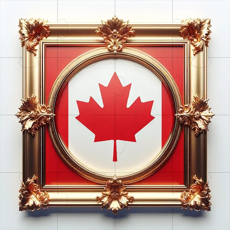 Flags In Luxurious Frames DALL·E Prompt | PromptBase