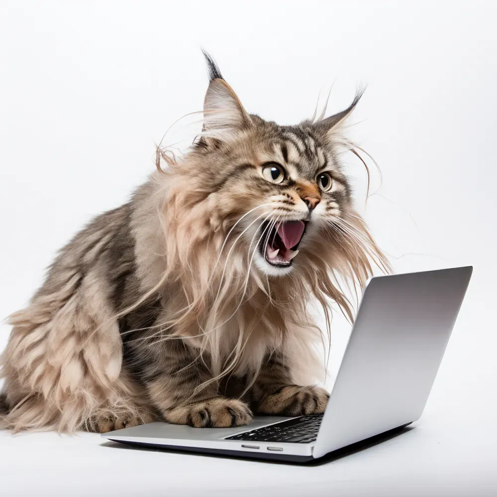 Funny Cat Meme Cutout Stickers Midjourney Prompt | PromptBase