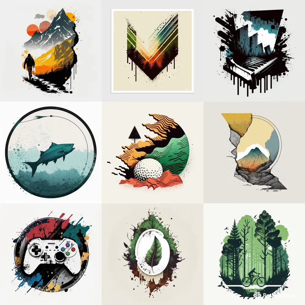 No Text Logos Midjourney Prompt | PromptBase