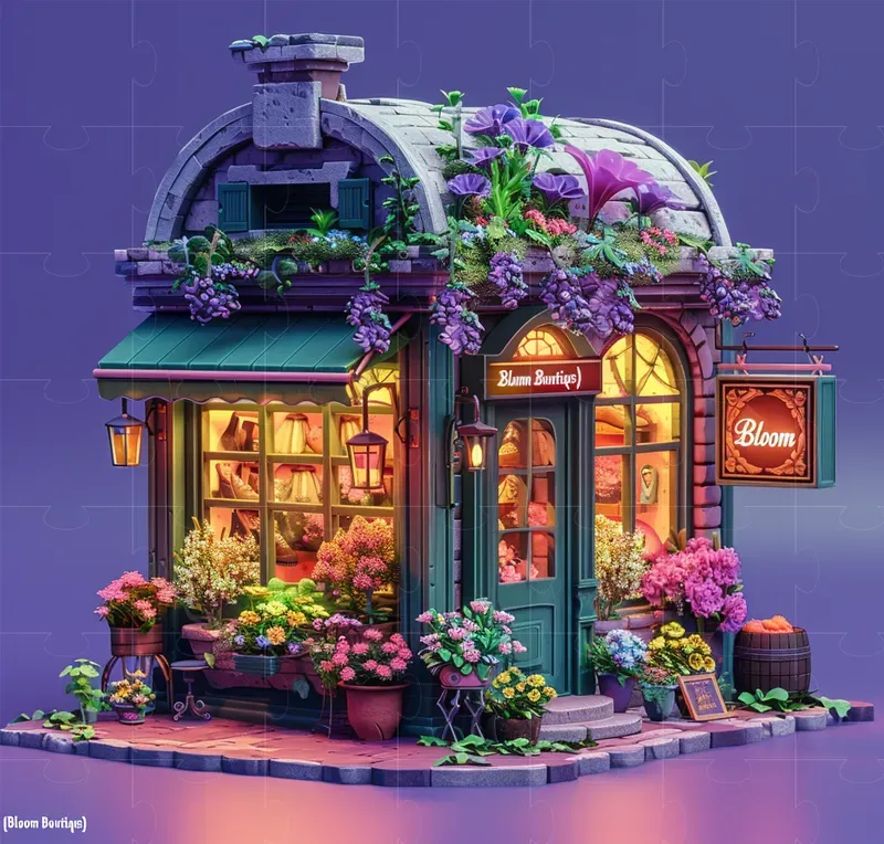 Customizable 3D Business Building Renders Midjourney Prompt | PromptBase